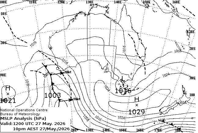 Australian Weather News -- 27 MAY 2026